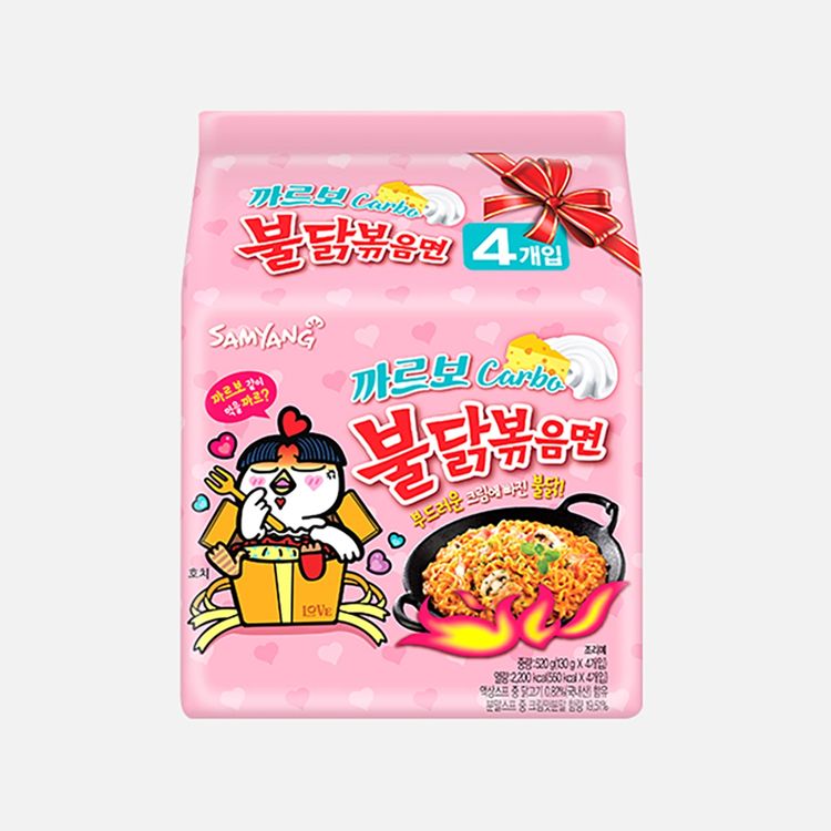 삼양 까르보불닭볶음면 130g 4입 홈플러스 택배배송