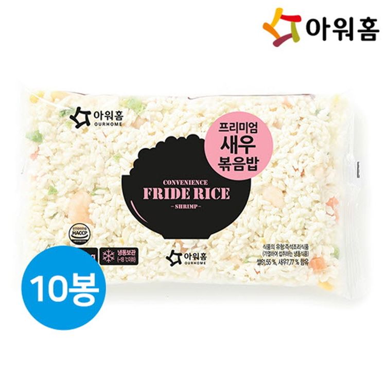 아워홈 프리미엄 새우볶음밥 300g 10개 홈플러스 택배배송