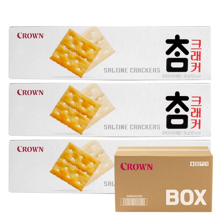 크라운 참크래커 56g 24입 홈플러스 택배배송