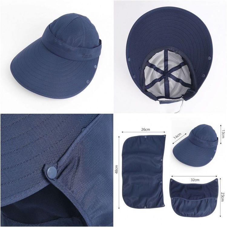 선캡 N3062c0ea30 완전무장 썬캡 네이비 여성 여름 돌돌이썬캡 홈플러스 택배배송