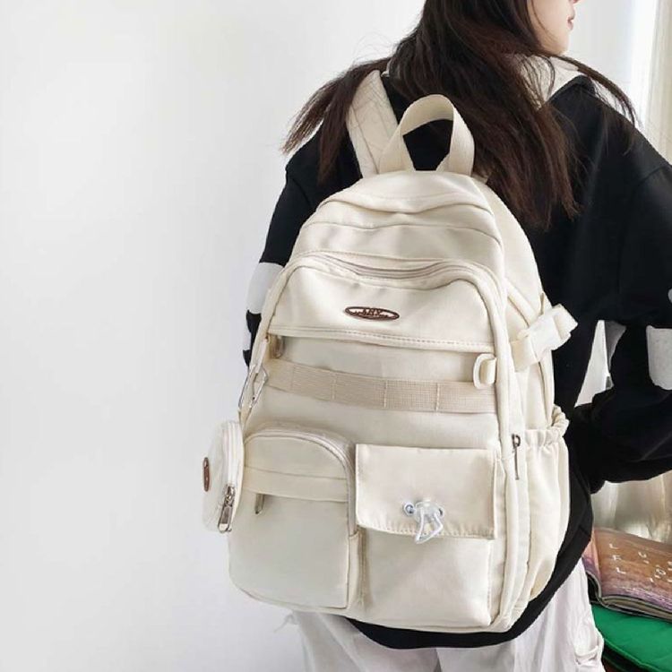 데일리 새학기 백팩 10대 패션 책가방 아이보리 가방 홈플러스 택배배송