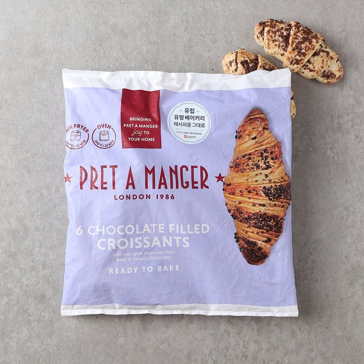 프레타망제 초콜릿 크로와상 420G (70G*6) | 홈플러스