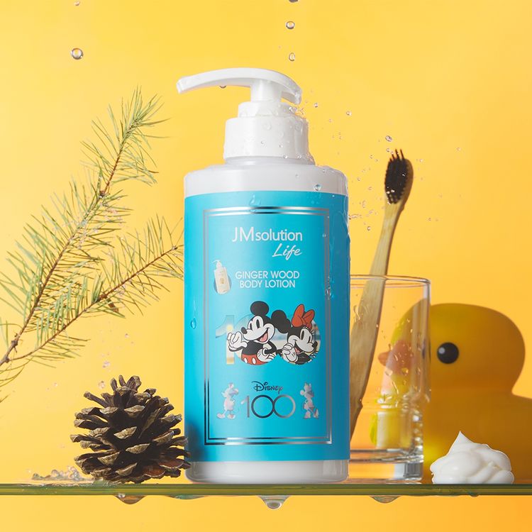 디즈니 100주년 한정판 제이엠솔루션라이프 진저 우드 퍼퓸 바디로션 500ml 홈플러스 택배배송