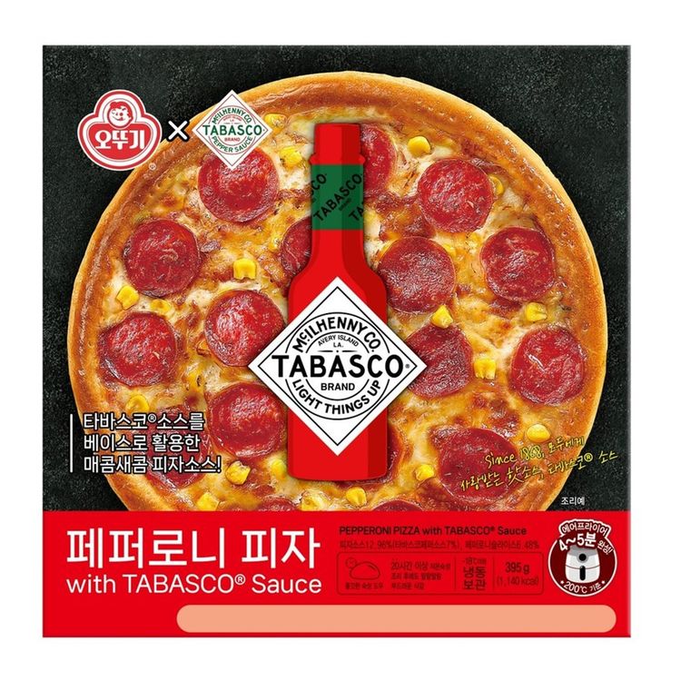 오뚜기 페퍼로니 피자x타바스코 소스 395g 홈플러스