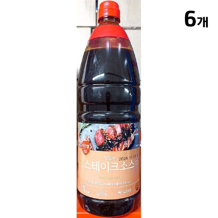 스테이크소스(이츠웰 1.8L PET) X6 스테이크용소스 바베큐소스 바베큐양념 스테이크양념 | 홈플러스 택배배송