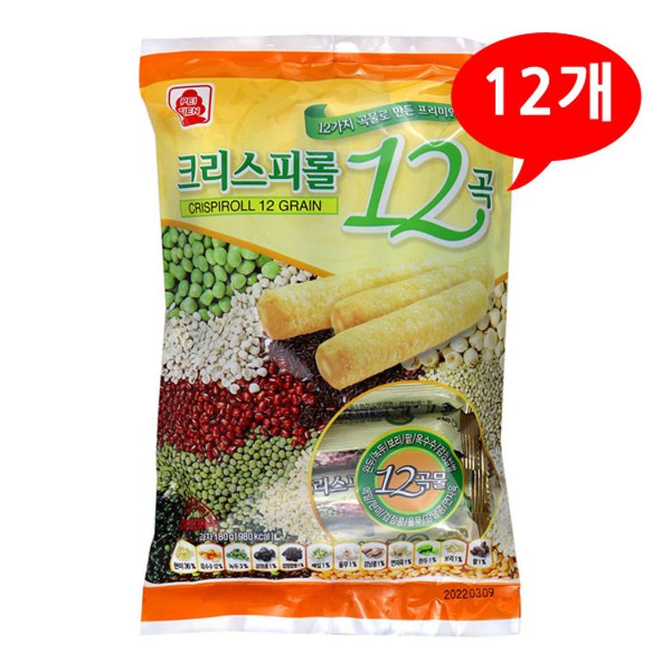 (7204450) 크리스피롤 12곡 180gx12개 | 홈플러스 택배배송
