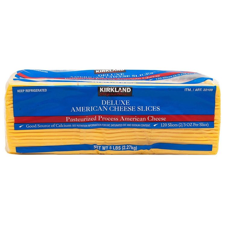 Costco Kirkland 시그니쳐 아메리칸 슬라이스 치즈 227kg 아이스박스 발송 홈플러스 택배배송