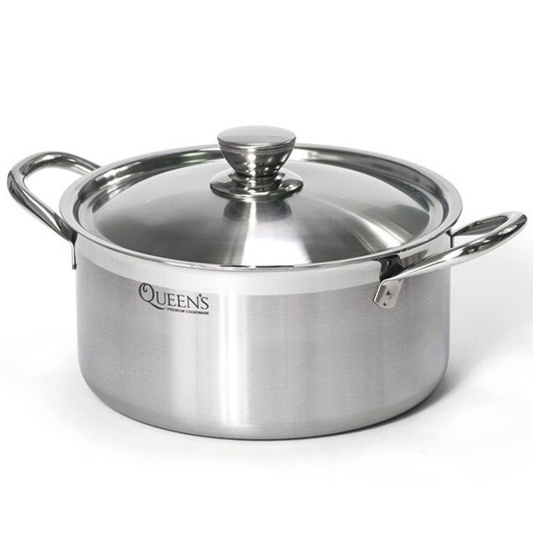 키친아트 퀸즈 통3중 IH인덕션 스텐304 양수냄비20cm | 홈플러스 택배배송