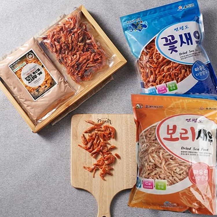 국내산 연평도 건어물 보리새우 200g X 5봉 고단백 키토산 반찬 현지직송 육수 특산물 홈플러스 택배배송