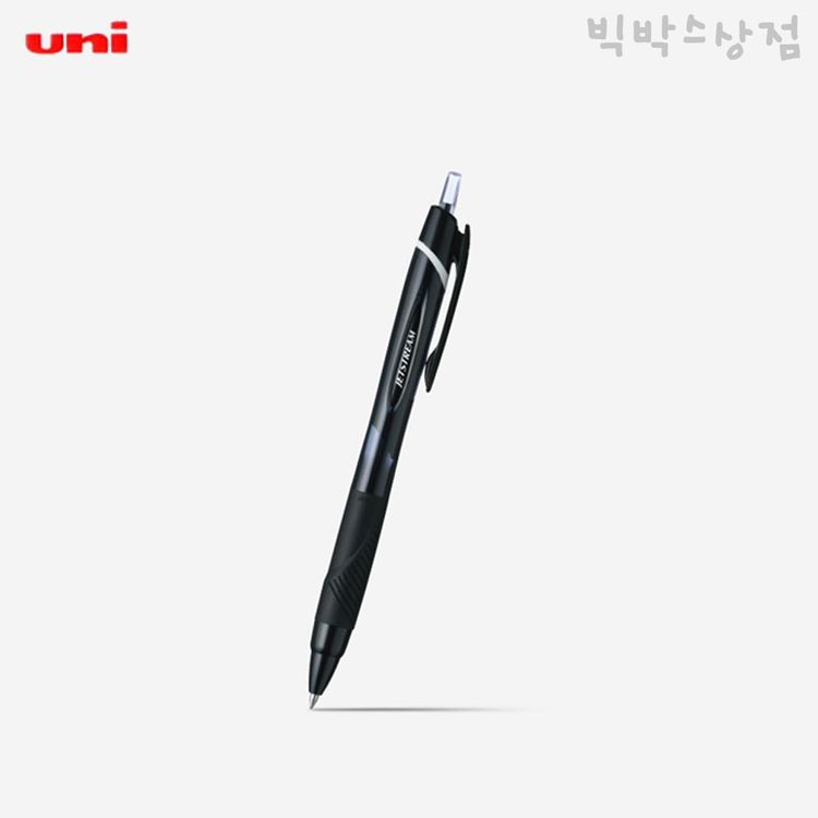 유니 제트스트림 유성볼펜 1p 07mm 블랙 단색 Sxn 150 필기구 노크식볼펜 Uni 홈플러스 택배배송
