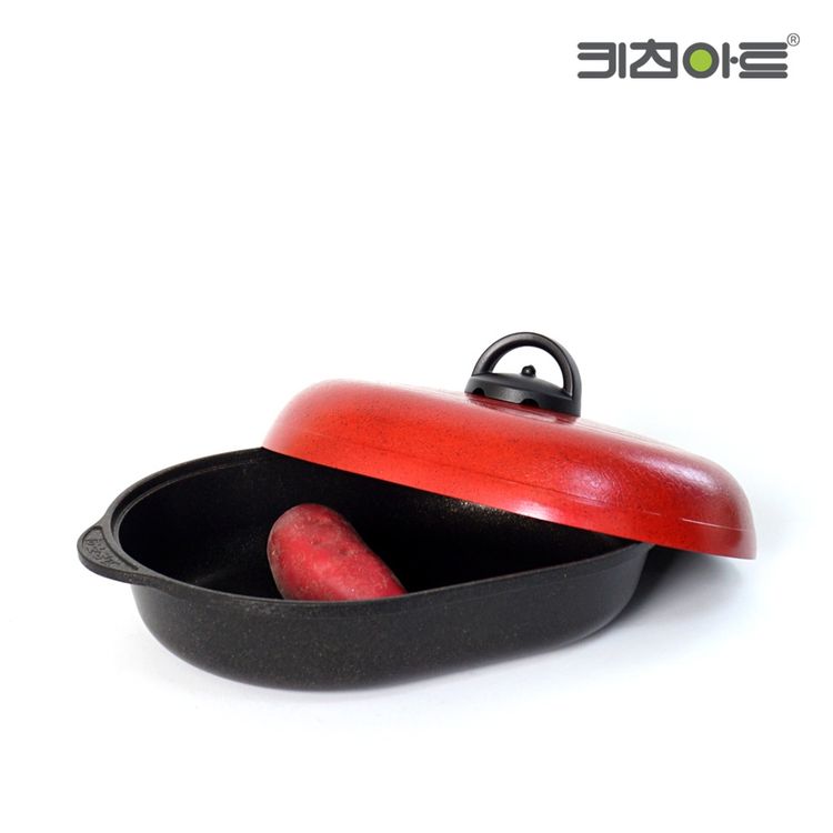 키친아트 고구마 옥수수 군밤 냄비 원형 그릴 매직팬 타원 홈플러스 택배배송