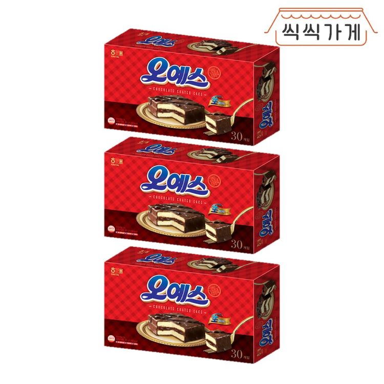 씩씩가게 오예스 대용량 30입 X 3ea 홈플러스 택배배송