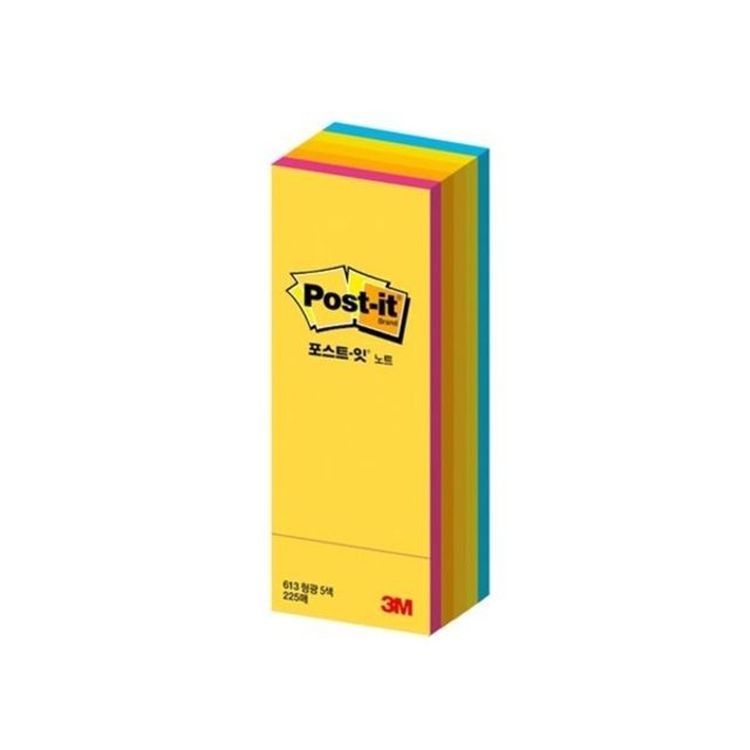 파스텔큐브 실용적인 N622398d8dc 5색 포스트 잇 점착식노트 메모지 25x76mm 홈플러스 택배배송