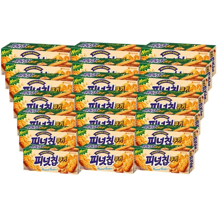 더반 오리온 피넛칩쿠키104g X 21곽1박스 홈플러스 택배배송