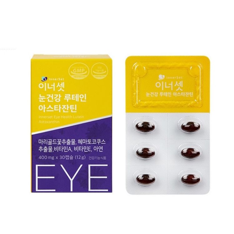 이너셋 눈건강 루테인 아스타잔틴 400mg X 30캡슐 홈플러스 택배배송
