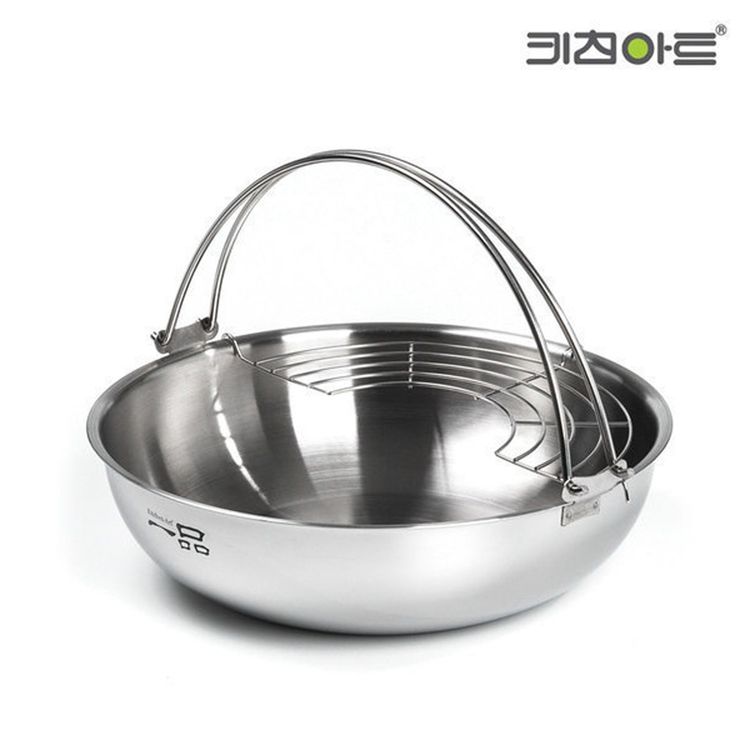 키친아트 스텐 인덕션겸용 전골 샤브샤브냄비 28cm 캠핑냄비 나베냄비 오뎅탕냄비 홈플러스 택배배송