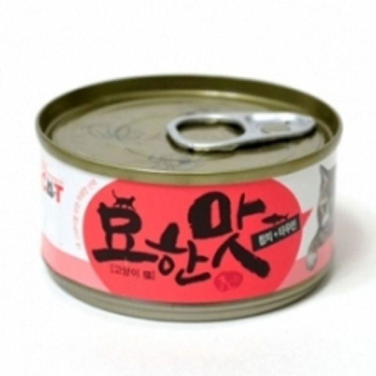 고양이 묘한맛 참치 타우린 80g 1p 냥이 습식 통조림 홈플러스 택배배송