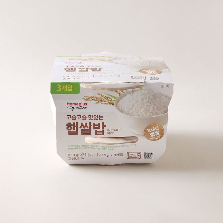 홈플러스시그니처 햅쌀밥 210G*3 | 홈플러스 익스프레스