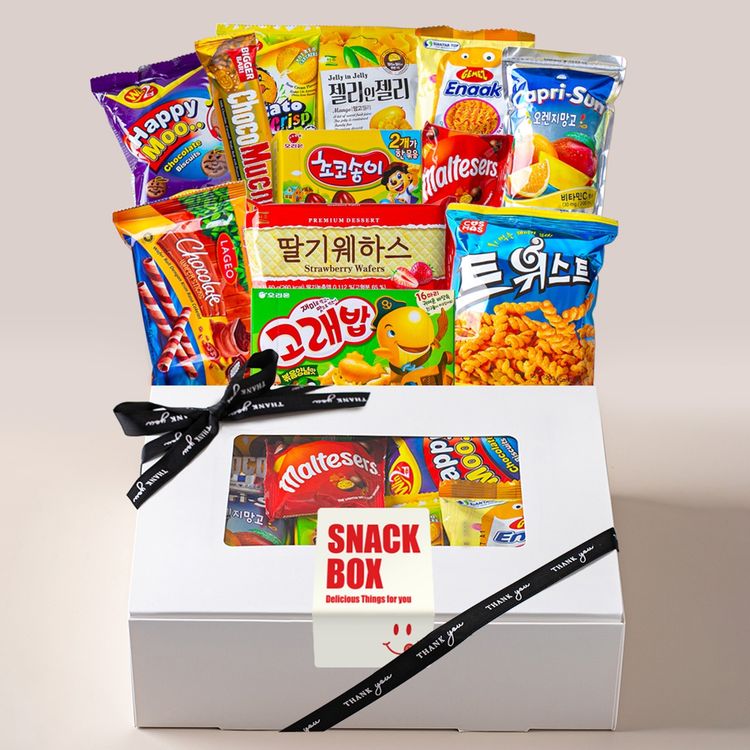프리미엄 단체 간식 꾸러미 과자 선물세트 12호 리본포장 홈플러스 택배배송