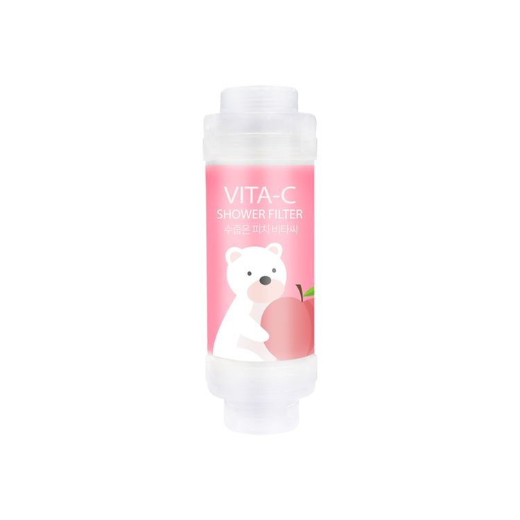 Vc 5 P 수줍은 피치 비타씨 비타민샤워필터 아로마테라피비타민효과염소제거샤워기세면 홈플러스 택배배송