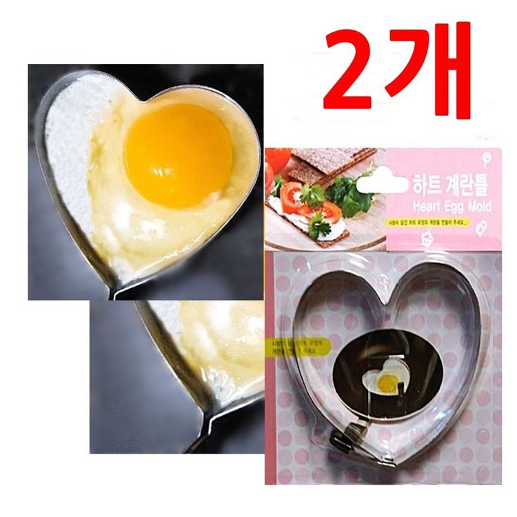하트계란틀2p Nc2244e88af 계란후라이 모양틀 계란프라이 홈플러스 택배배송