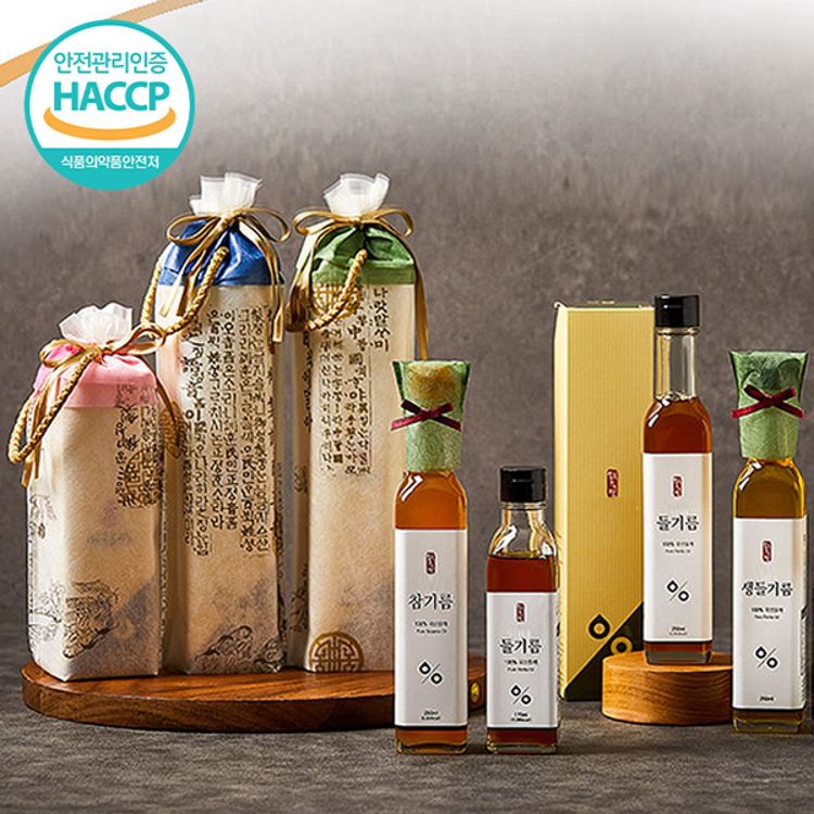 국산 냉압착 생들기름 단품 선물세트 1호170ml 홈플러스 택배배송