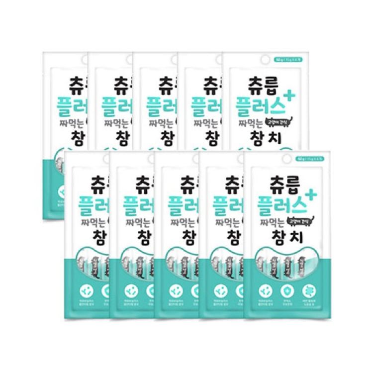 츄릅플러스 짜먹는 참치 10개묶음 고양이유산균 홈플러스 택배배송