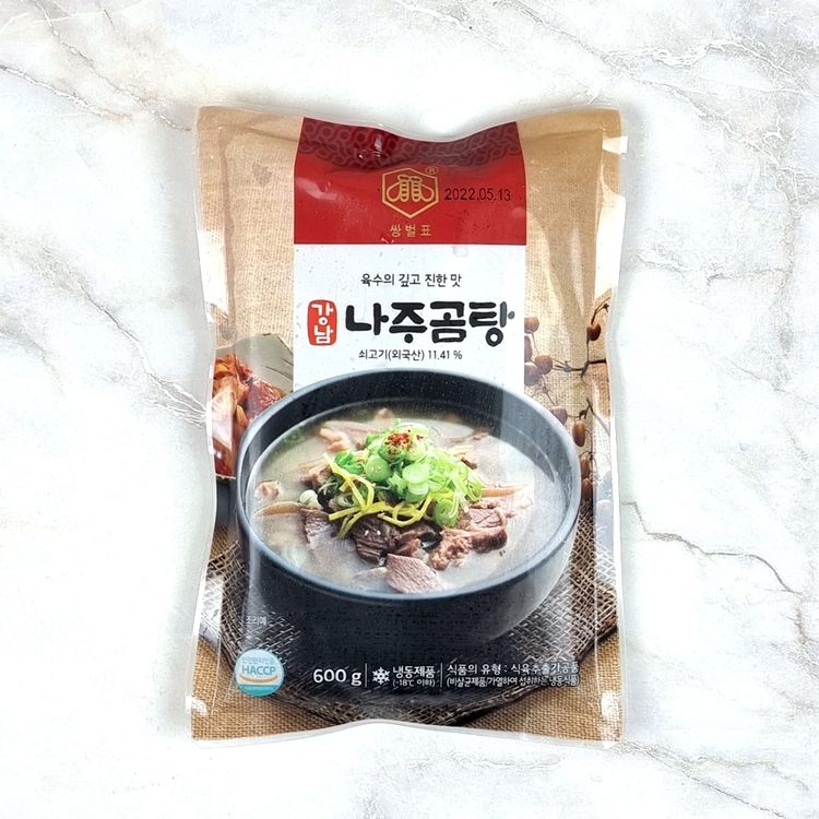 강남 소고기 나주곰탕 1봉600g할머니의 손맛이 담긴 간편조리식품 홈플러스 택배배송
