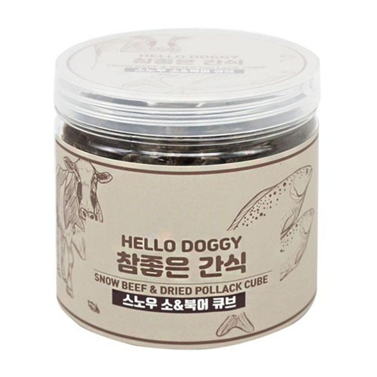 D18 참좋은간식 스노우 소 북어 큐브150g 홈플러스 택배배송