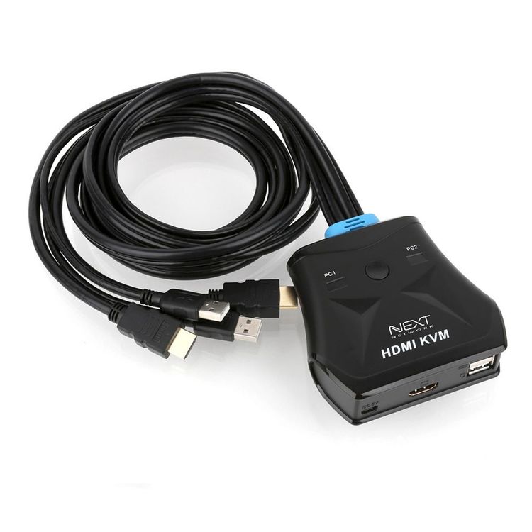 2x1 Usb Hdmi 케이블일체형 Kvm 스위치 홈플러스 택배배송