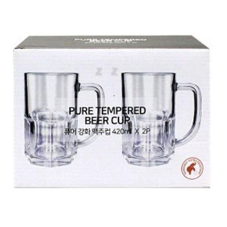 물컵 물잔 주스 커피 잔 음료 맥주 컵 2p 420ml | 홈플러스 택배배송