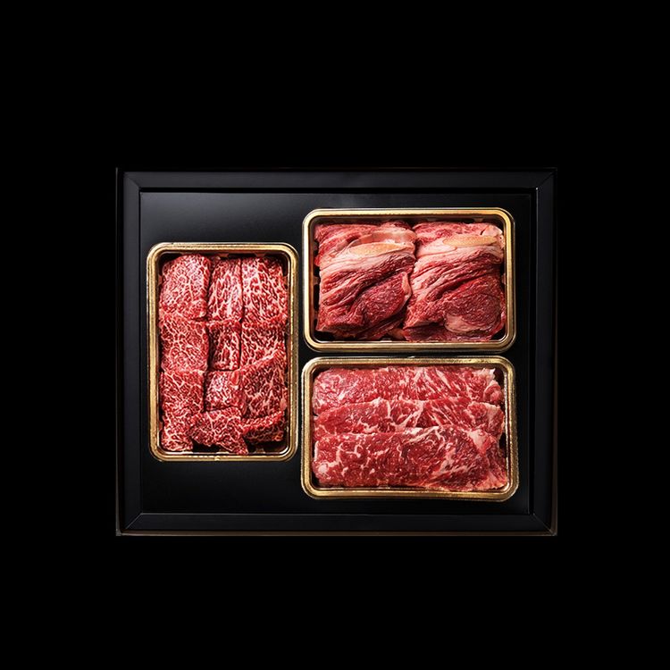 냉장 박참봉푸줏간 냉장한우 암소꽃등심 구이지함세트10호 꽃등심 400g채끝 400g 홈플러스 택배배송