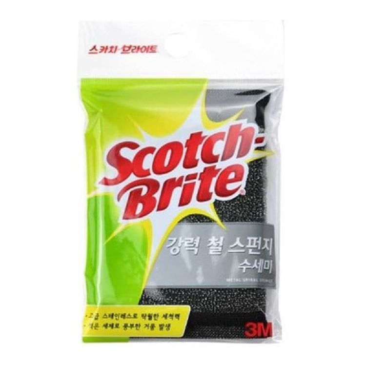 3m 철수세미 강력 스텐 스폰지 주방 수세미 홈플러스 택배배송