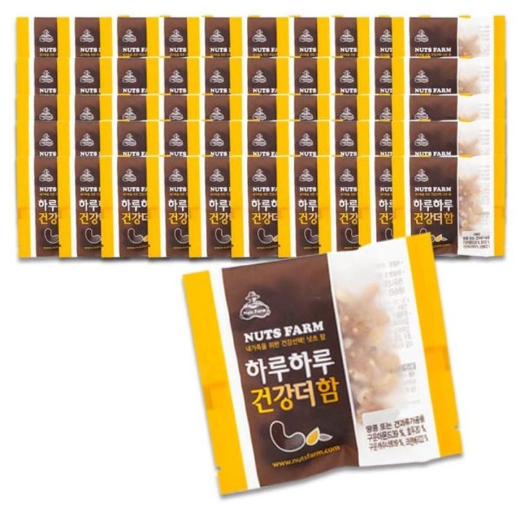 넛츠팜 하루하루 더함 건강 20gx50개 견과선물 홈플러스 택배배송