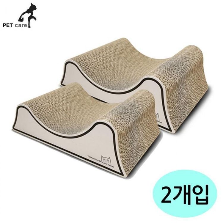 Ot 테비 플레이그라운드 입체파도 애묘 스크래쳐2개입 홈플러스 택배배송