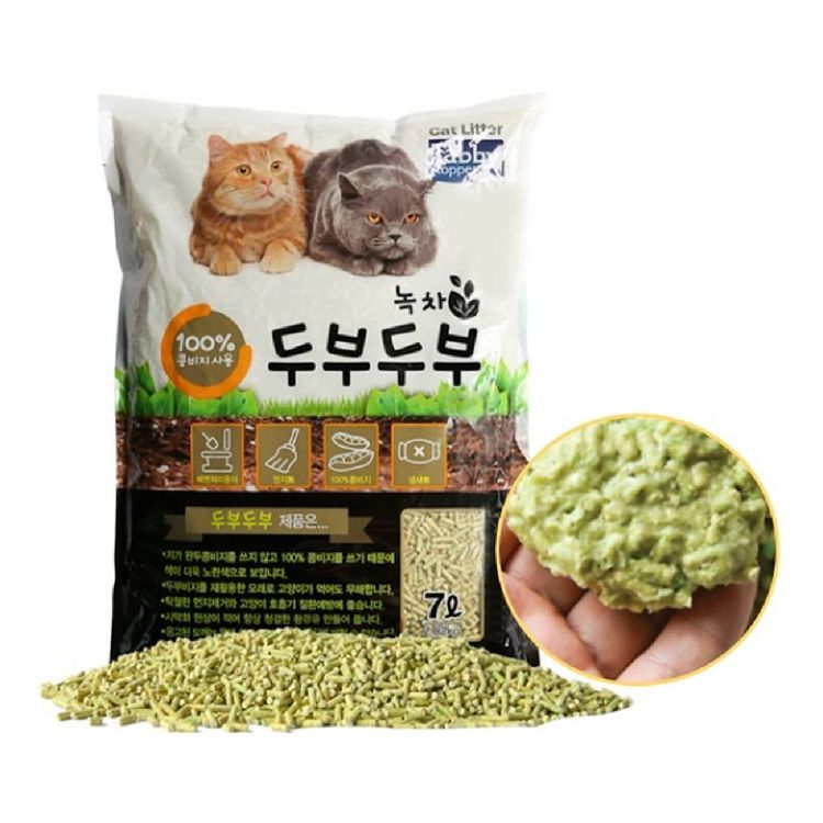 천연두부 7l 녹차 1p 고양이모래 응고형모래 홈플러스 택배배송