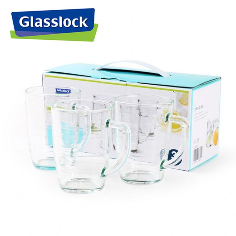 Glasslock 글라스락 스트라이프 강화유리머그 3조 Rm02131 Xc 홈플러스 택배배송