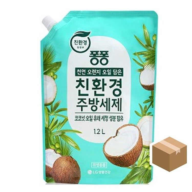 퐁퐁 친 환경 주방세제 코코넛 12lx10개 홈플러스 택배배송