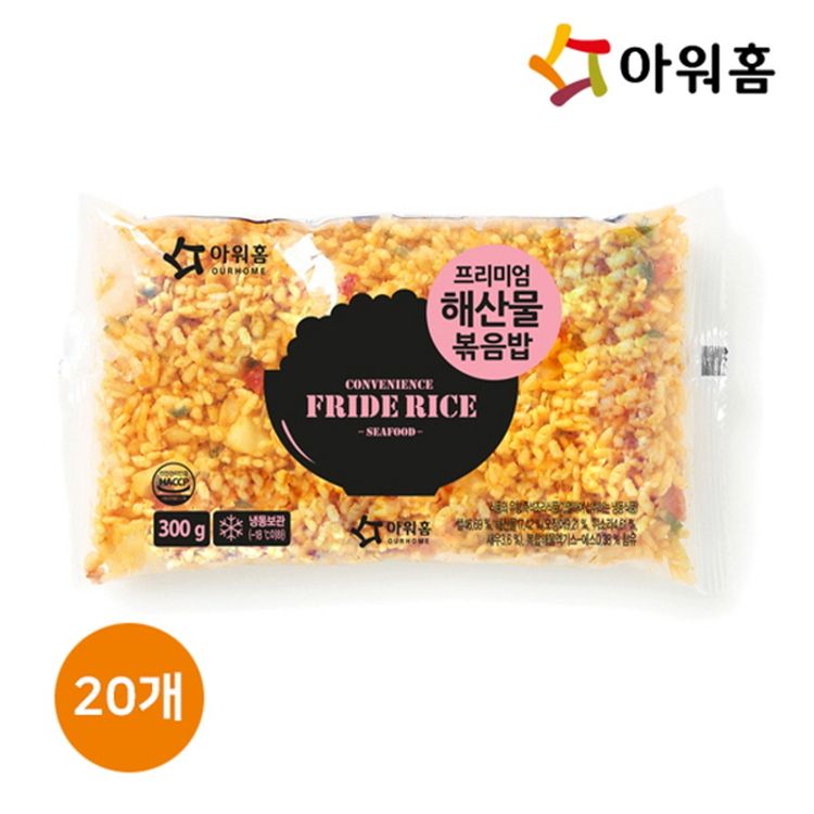 아워홈 프리미엄 해산물볶음밥 300g X 20봉 홈플러스 택배배송