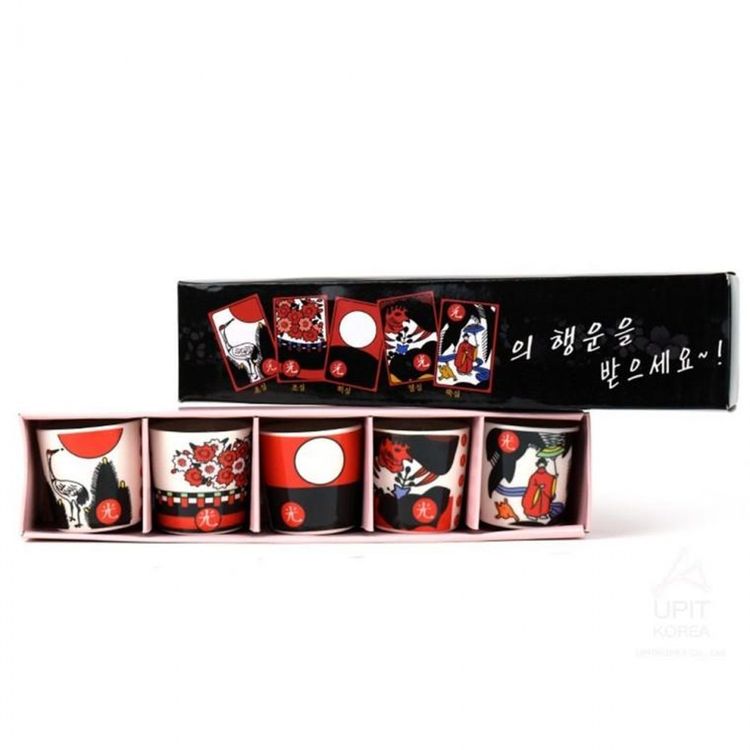 장식용 오광 5p 주방용품 선물용 잔 주류컵 소주잔 홈플러스 택배배송