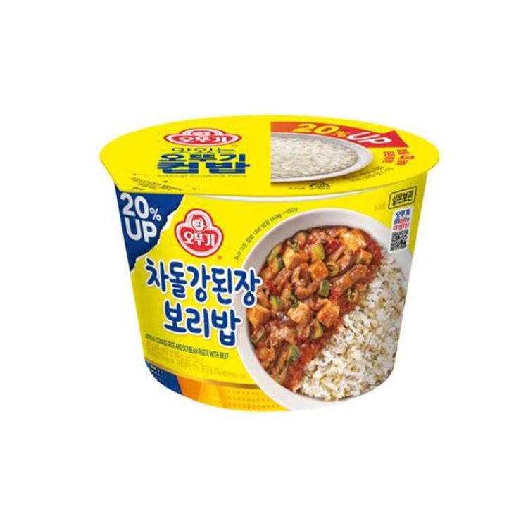 오뚜기 컵밥 차돌강된장보리밥 310gx12개입1box 홈플러스 택배배송