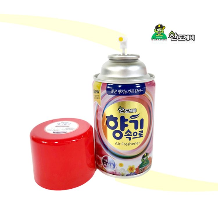 매직크린 향기속으로 자동분사기 리필캔 아카시아향 홈플러스 택배배송