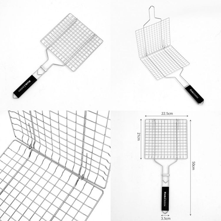 캠핑용 스테인리스 304 직화 석쇠 21x22 바베큐 꼬치 홈플러스 택배배송