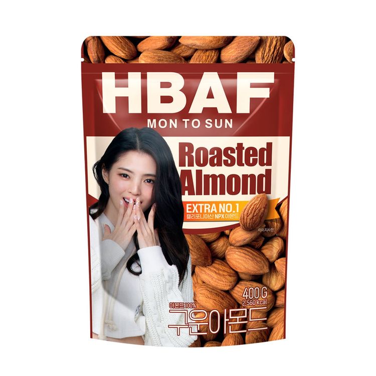 HBAF 바프 캘리포니아 구운아몬드 400G(봉) | 홈플러스