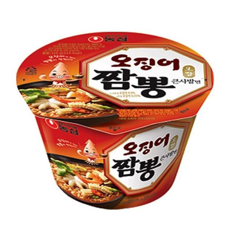 [농심] 오징어짬뽕 큰사발 16개입 홈플러스 택배배송