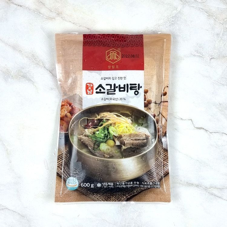 강남 소고기 갈비탕 1봉600g할머니의 손맛이 담긴 간편조리식품 홈플러스 택배배송