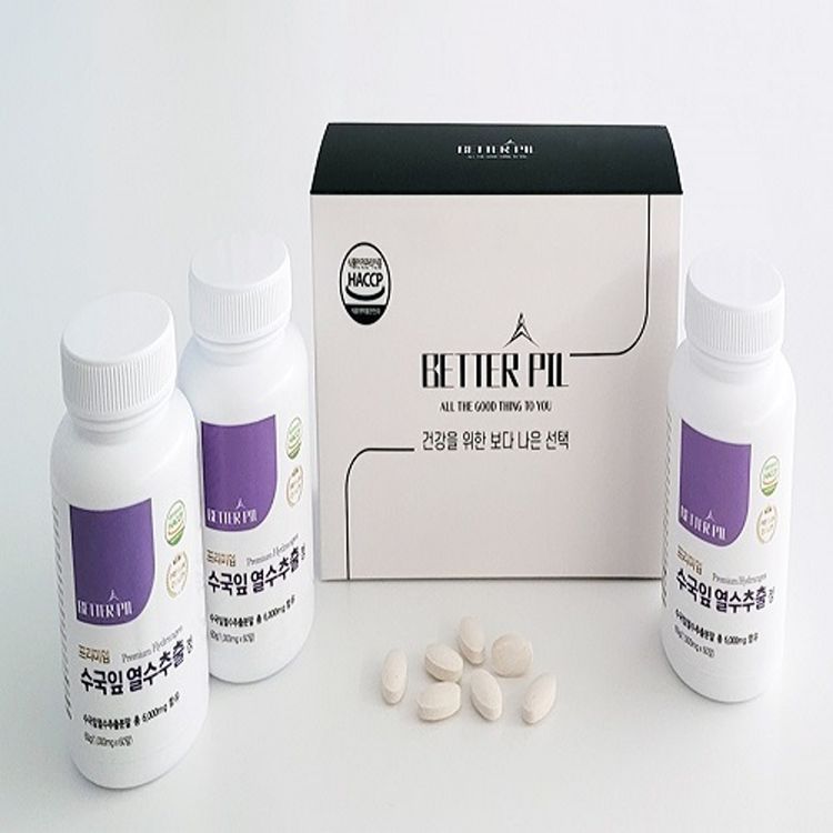 베러필 수국잎 추출물 열수 추출 선물세트 1000mg 180정 6개월분 홈플러스 택배배송