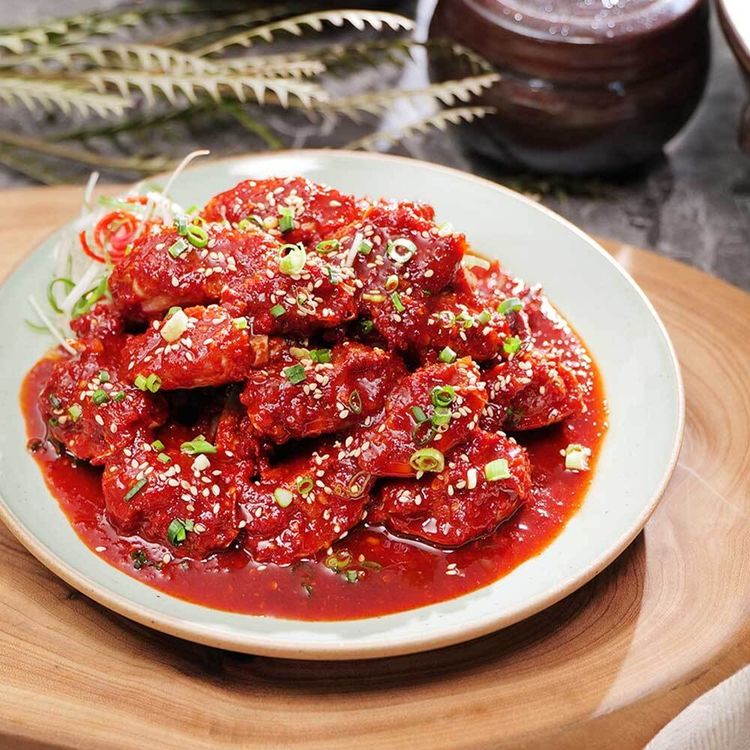 매콤소스 꽃게 무침 양념 게장 2kg 홈플러스 택배배송