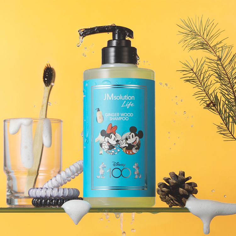 디즈니 100주년 한정판 제이엠솔루션라이프 진저 우드 퍼퓸 샴푸 500ml 홈플러스 택배배송