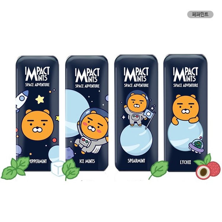 임팩트 카카오 스페이스어드벤처 페퍼민트 14g 홈플러스 택배배송